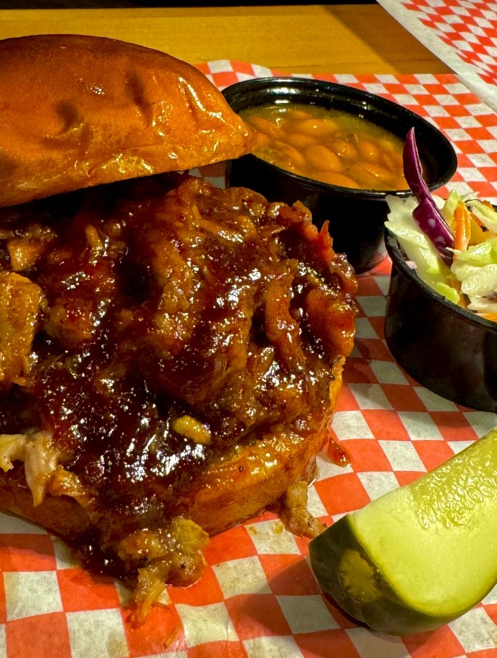 Handlebar J - Pulled Pork Sandwich