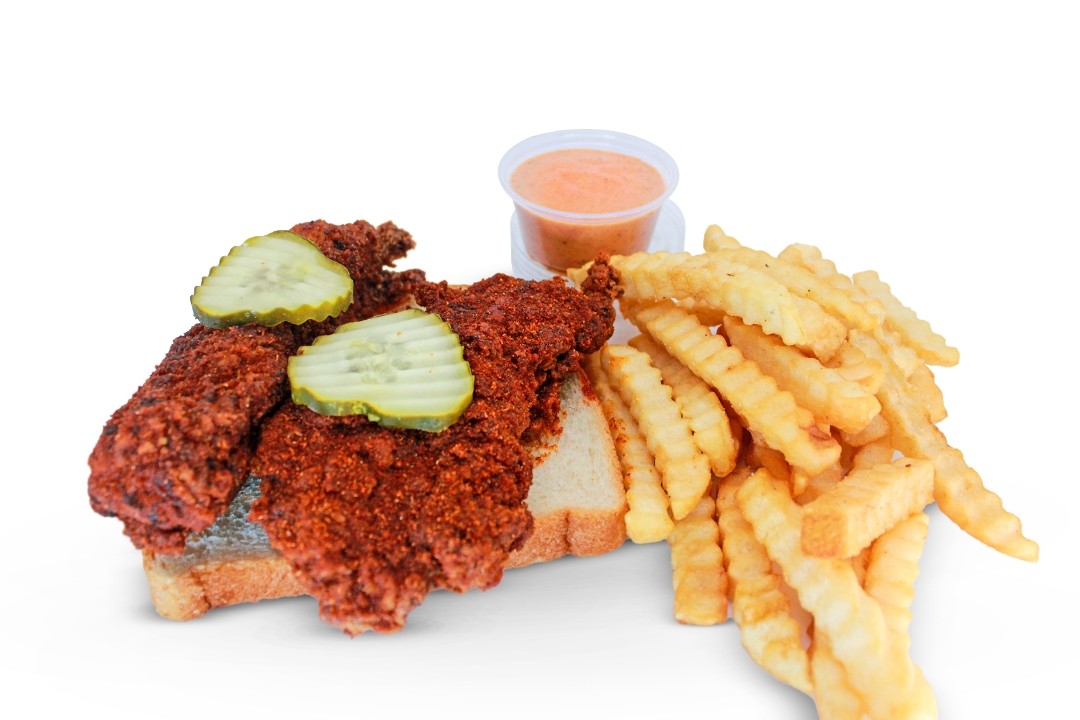Blazin Coop's Nashville Hot Chicken - Loaded Fries