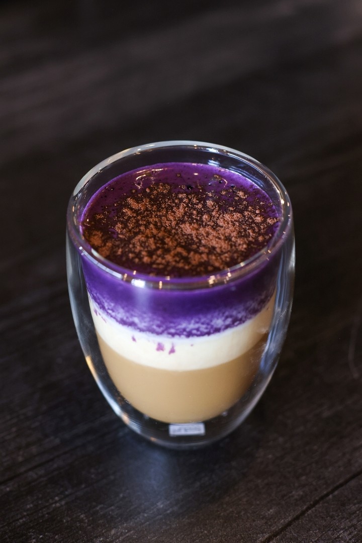 Pho Towda - Ube Coconut Egg Coffee
