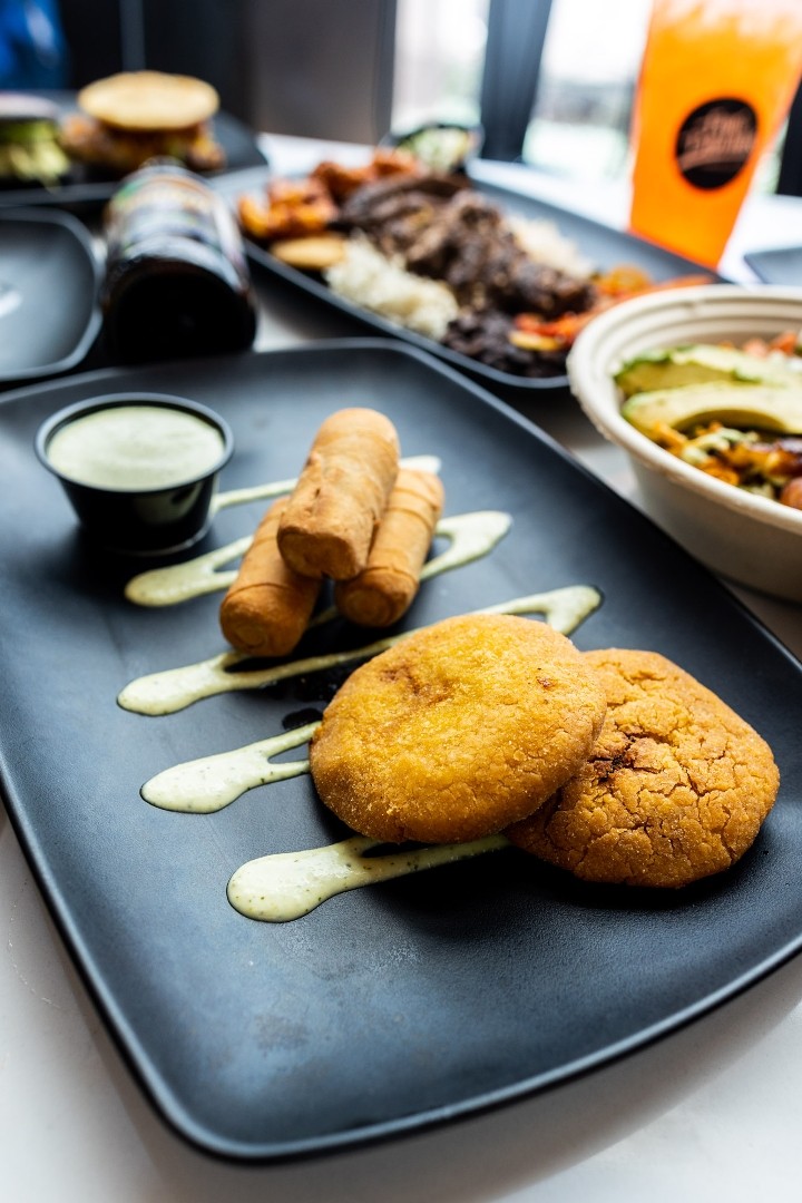 Four Brothers “Venezuelan Kitchen” - (GF) Golden arepitas