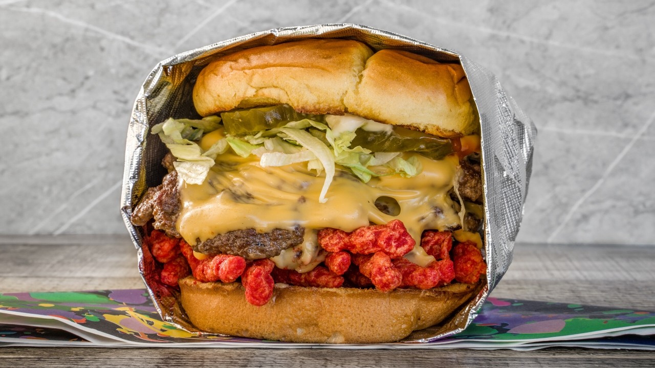 1989 N Fry Rd - Hot Cheetos Burger