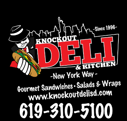 Knockout Deli + Kitchen 6635 Alvarado Rd.