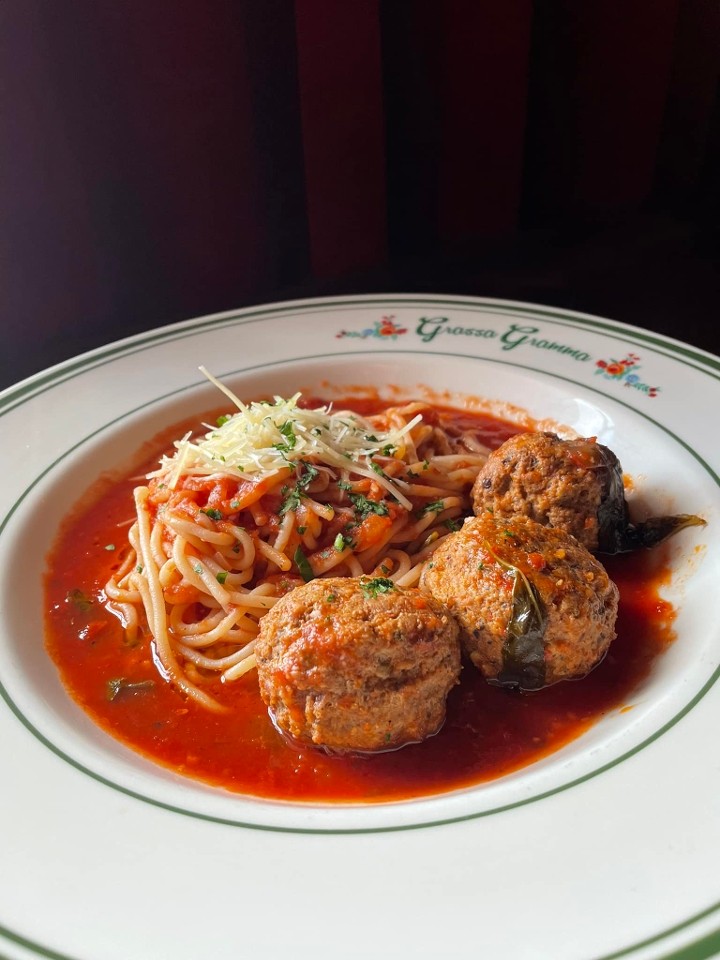 Grassa Gramma - MMD Spaghetti and Meatballs