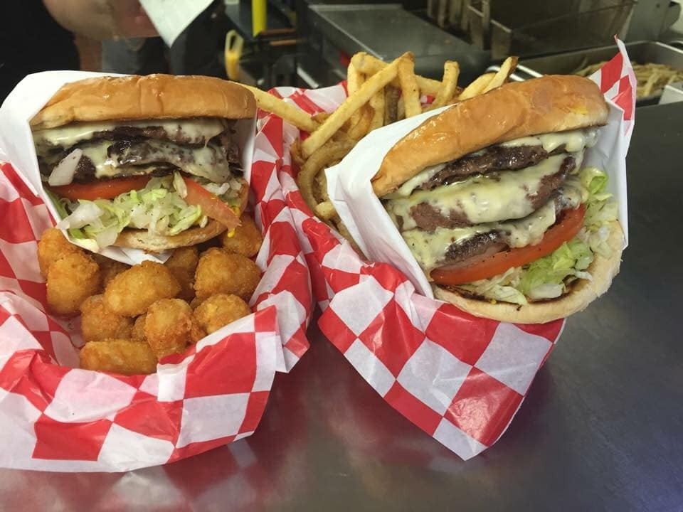 Kim's Diner - 2/3 Lb. Double Cheeseburger