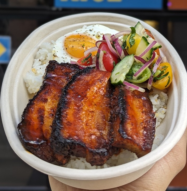 Sun Rice - BBQ PORK BELLY BOWL*