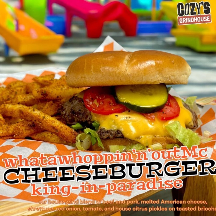 Cozy’s Grindhouse - Whatawhoppin'n'outMcCHEESEBuRGER