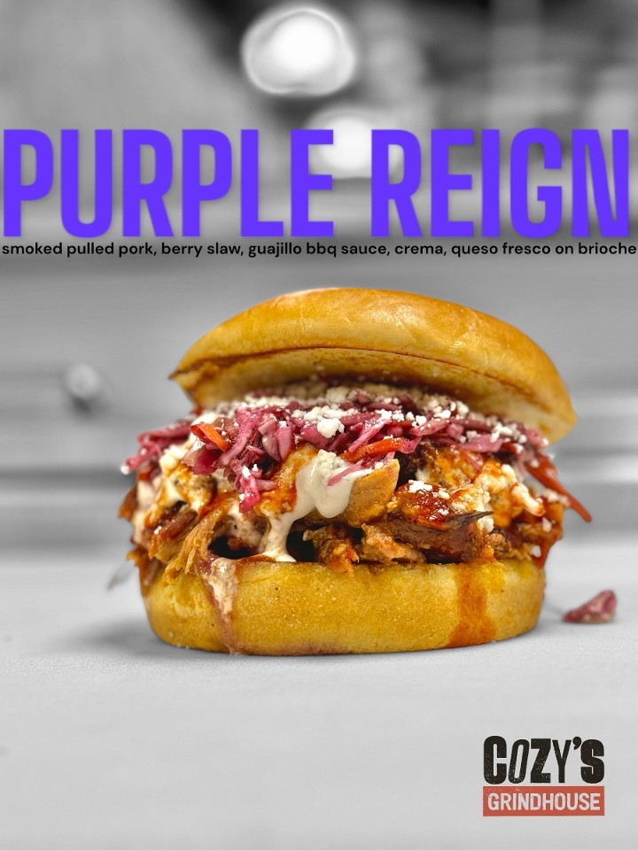 Cozy’s Grindhouse - PURPLE REIGN