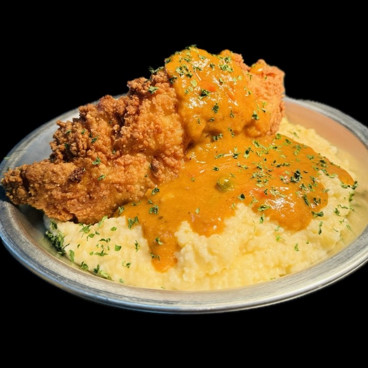 SLIDE Cafe - CATFISH & GRITS