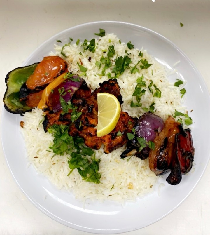 Saffron Waco - Tandoori Chicken Breast w/ Basmati Rice (bone-in)
