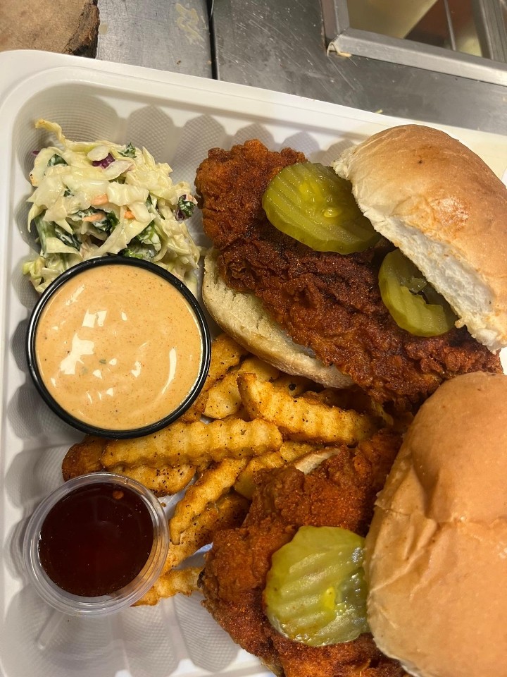 Vacaville - 2 Sliders and a Side