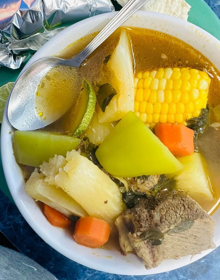 Salvadoreno Restaurant - Tempe 825 W Baseline Rd Suite 1 - Sopa de Res