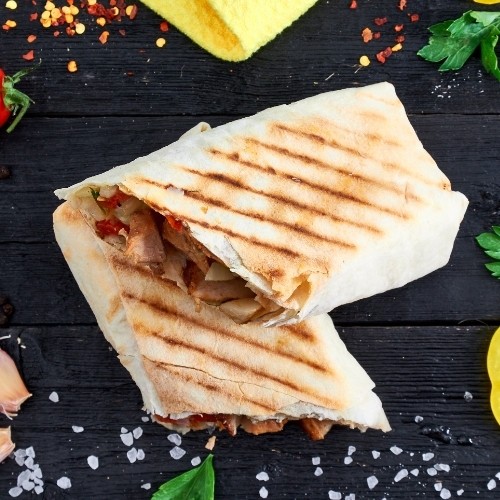 Shawarma Junction - Irving TX - Duo Chicken Shawarma Wrap