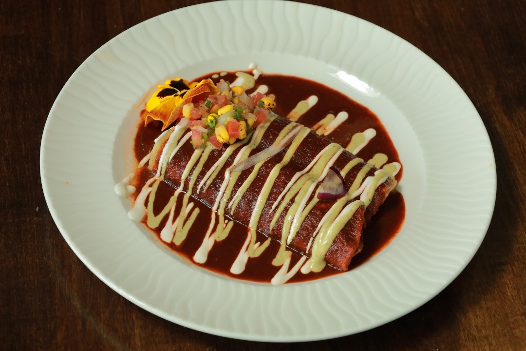 Black Agave Cocina y Cantina Farmers Branch - Smoked Brisket Enchiladas