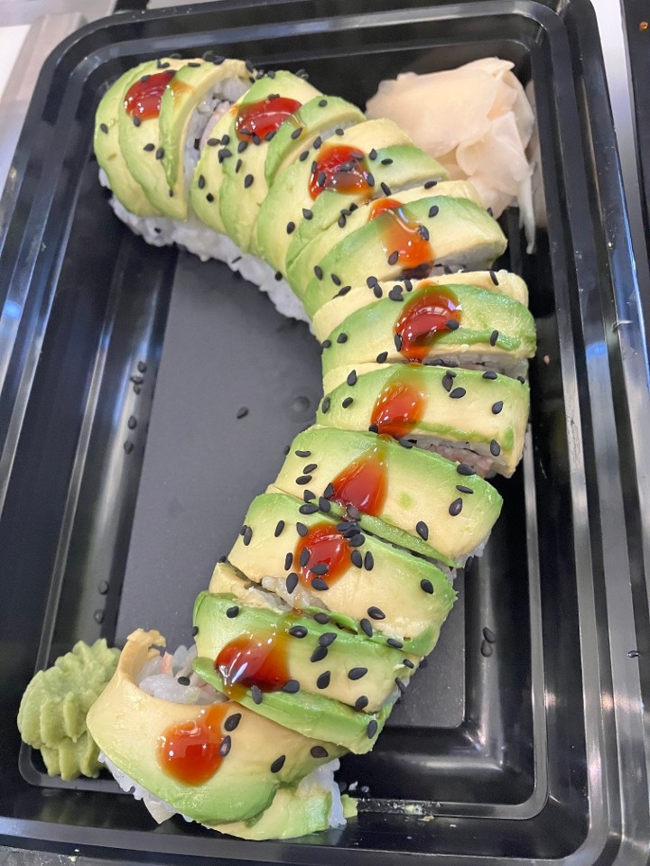 RetRoll Sushi LBC 2023 E 4th St. - AVOCADO CATERPILLAR ROLL