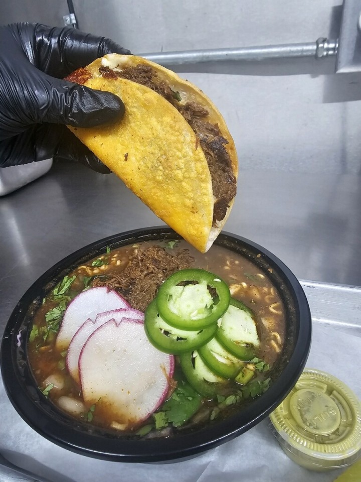 Birrieria Mama Rosa 2 1401 Grand Ave Pkwy - Loaded Queso with Chips