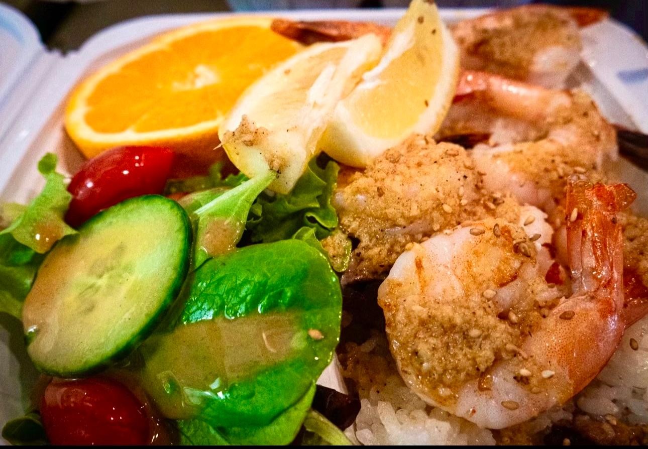 488 Lewelling Boulevard - A. Cajun Shrimp Bento Box