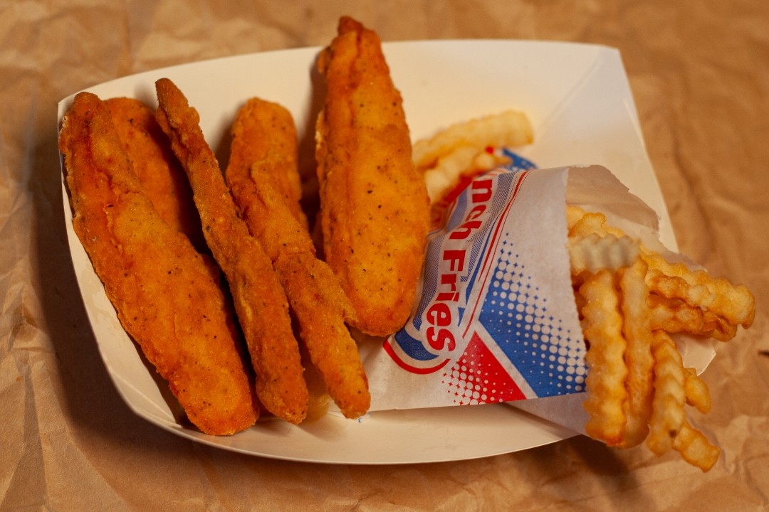 Big Top Drive In - (5) Piece Chicken Strips & Fries