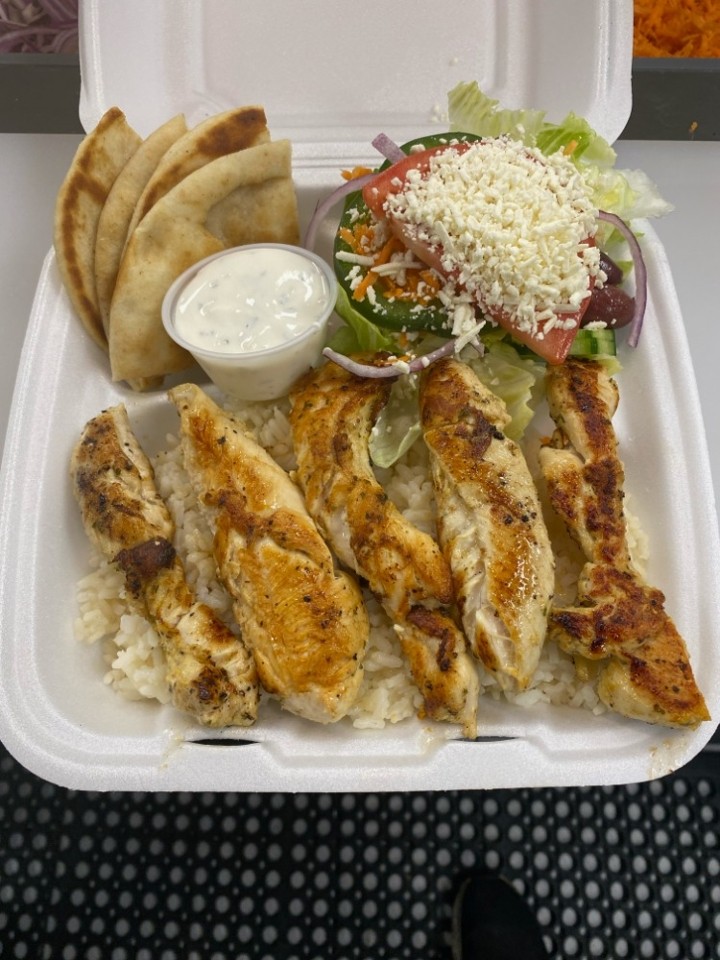 Mykonos - Chicken Kebab Dinner