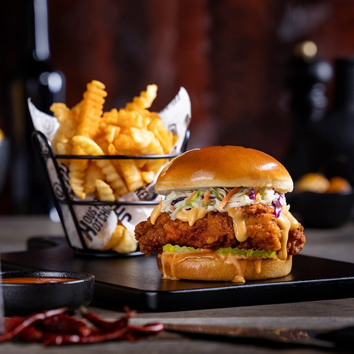 Houston TX Hot Chicken - Novi, MI 43339 Crescent Blvd - Texas Caesar Salad