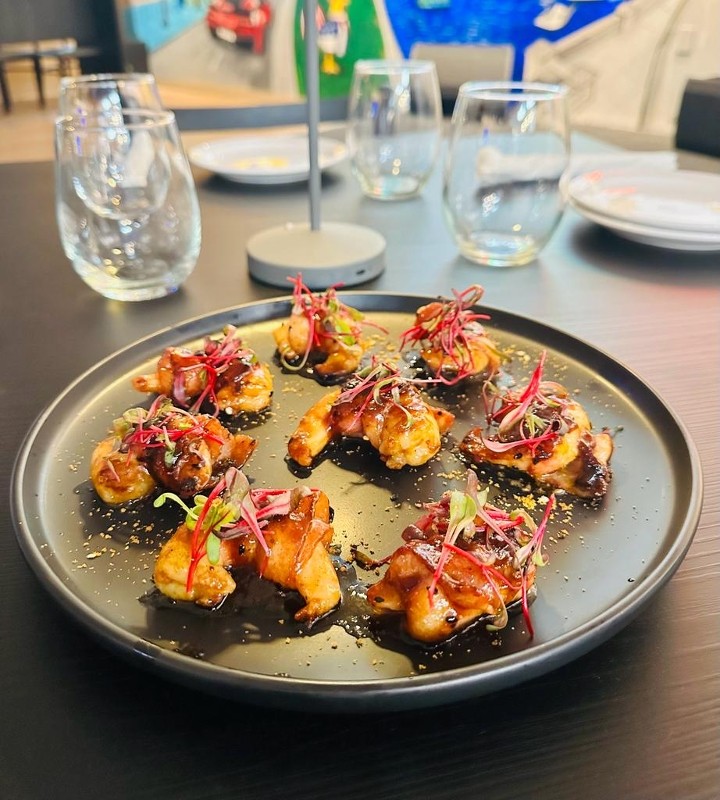 Exxodo Restaurant 5396 West 12th Avenue - Rollo De Bacon Y Camarón