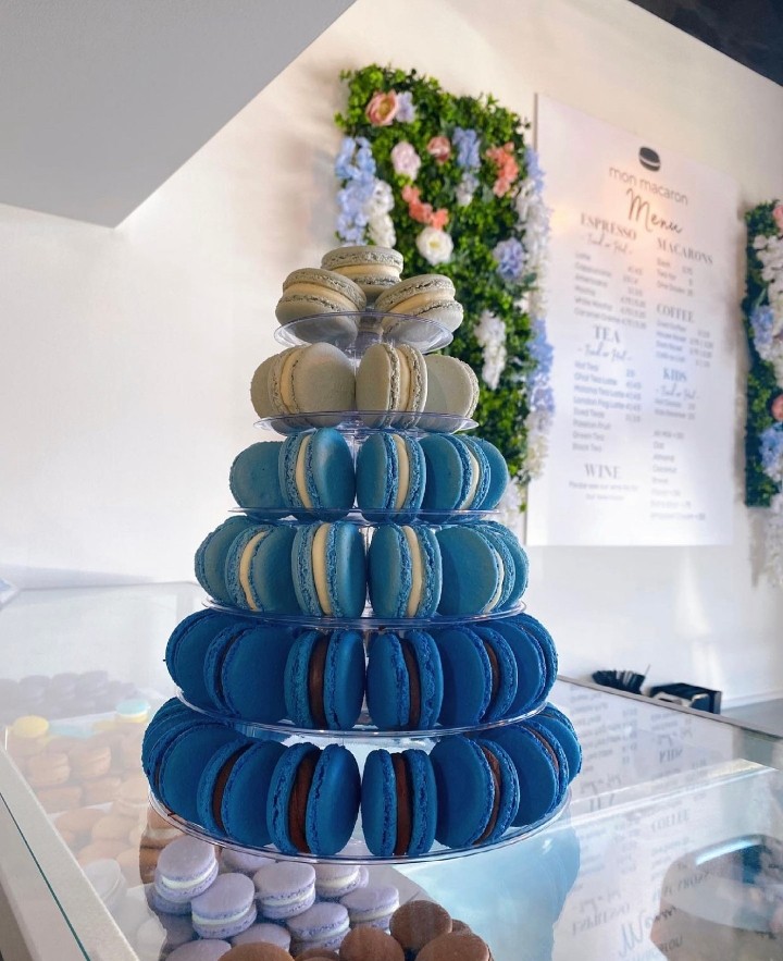 5249 Capital Blvd - Blue Bebe Macaron Tower