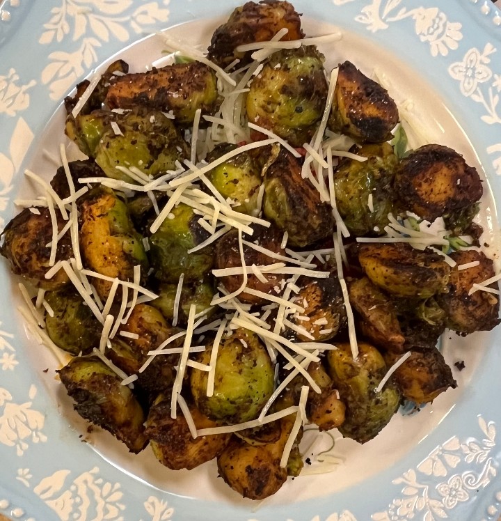 Curveball Cajun 503 S Dixie Dr - Cajun Pan Fried Brussel Sprouts