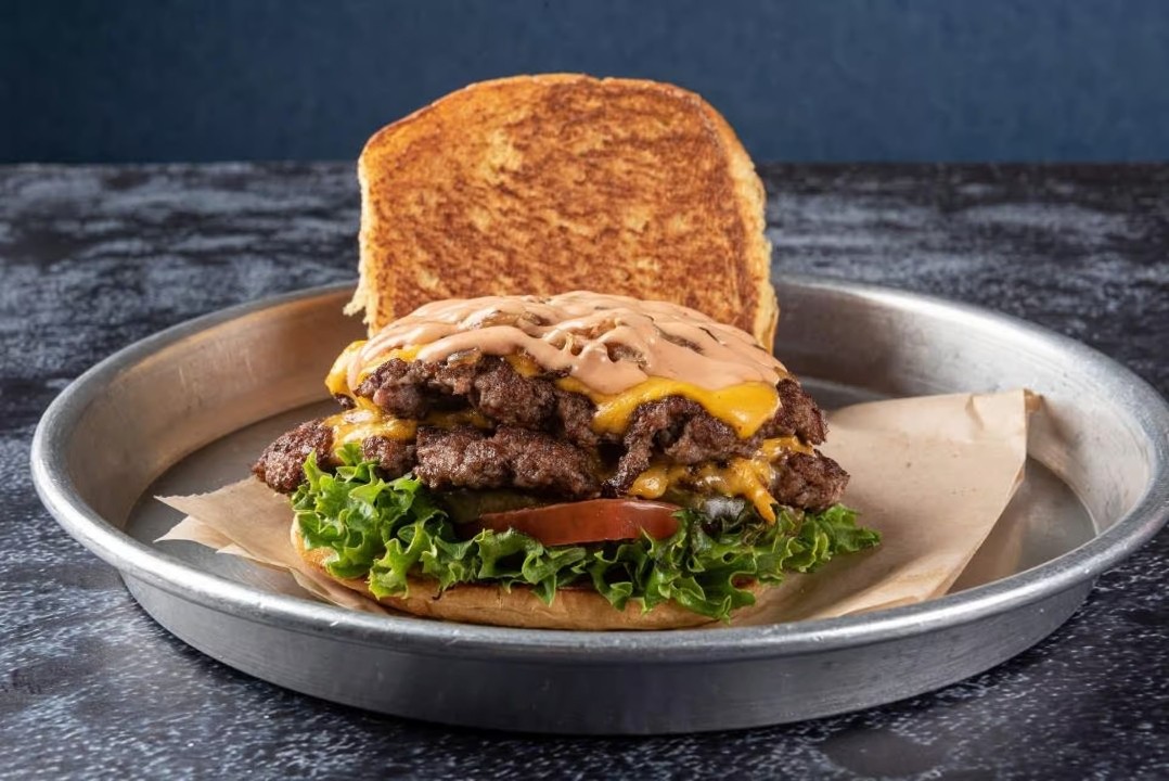 Main Street Burgers - Fresno 6493 N Riverside Dr - Double Burger