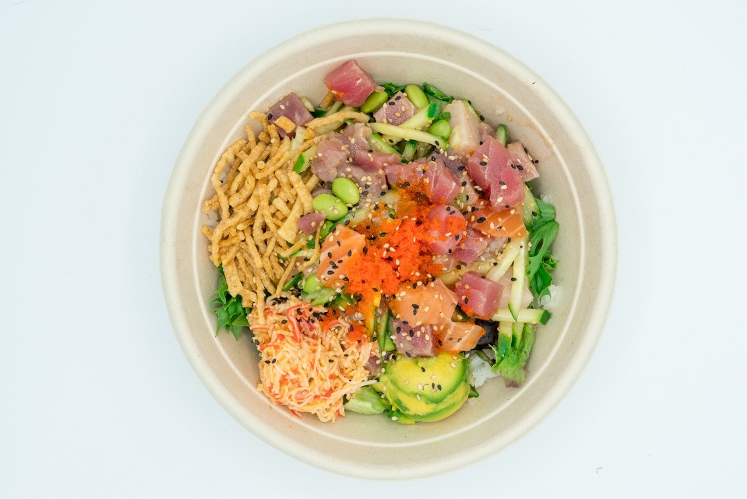 Hawaii Poke Bowl - Eau Claire 949 West Clairemont Avenue - Rainbow Bowl
