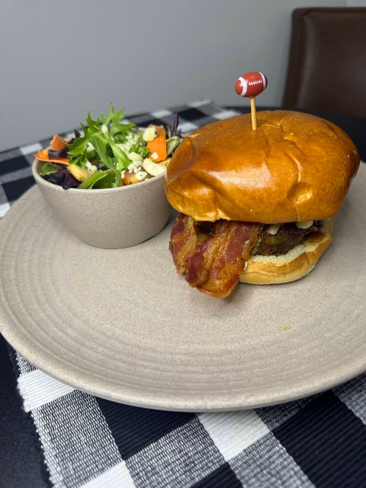 Clubhouse On Main - Blue Cheese Burger