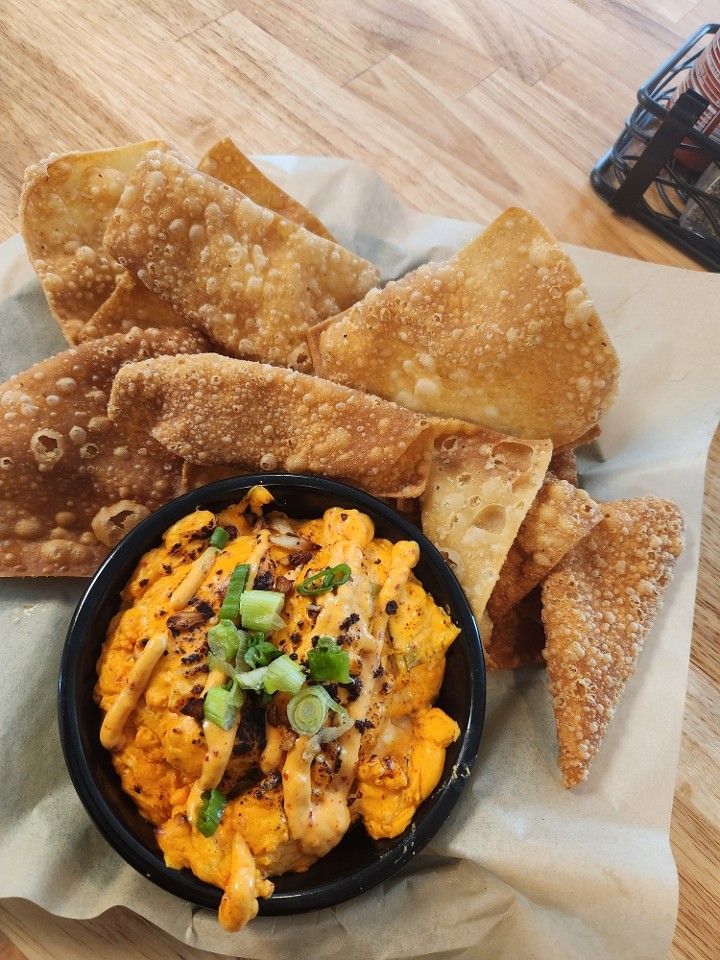 1945 E US Hwy 40 - Kim Chee dip w/ Wonton Chips