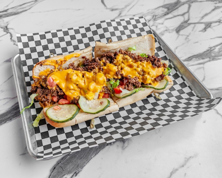 Mic's Kitchen 141 West Main Ave #101 - Cheese Burger Sub