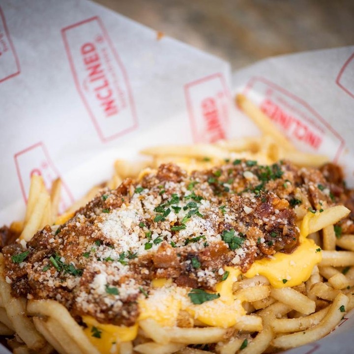 Inclined Burgers and Brews Incline Village - Inclined Fries Basket