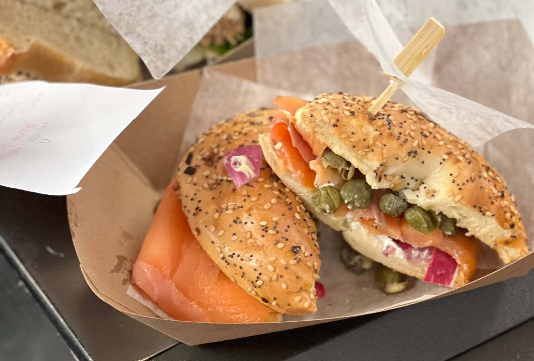 More Than Java Cafe - Savage MD - Lox Bagel