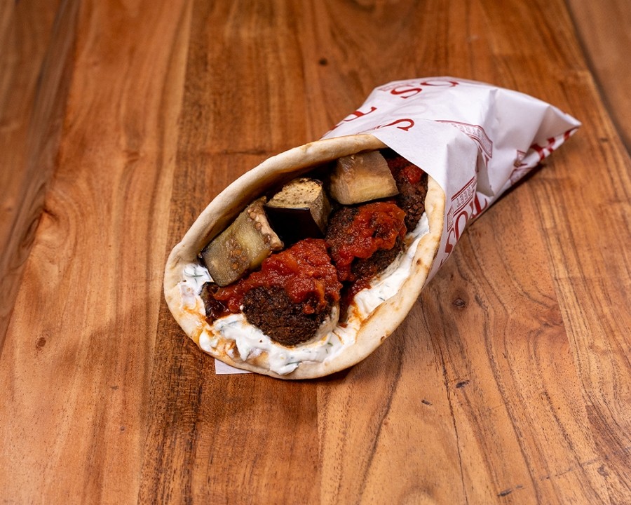 Trós Greek Street Food- Jersey City - The "Caesar" Salad