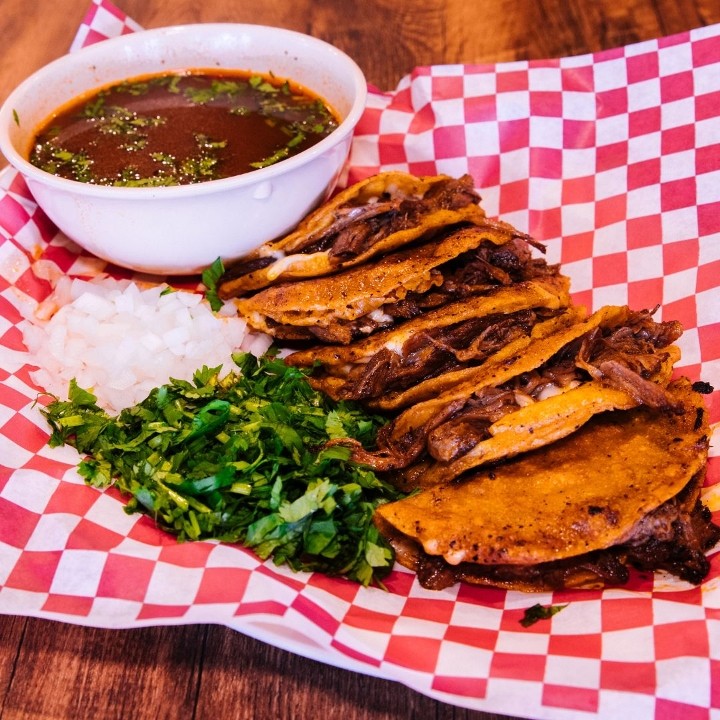 Mi Familia Mexican Cousine - Taco Birria Plate