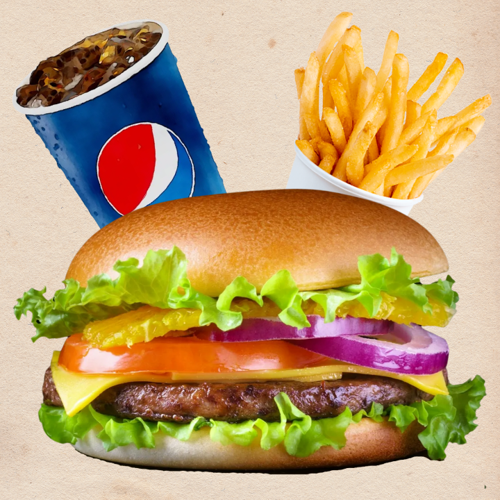 7824 Market Blvd. - CRAFTED BURGER COMBO