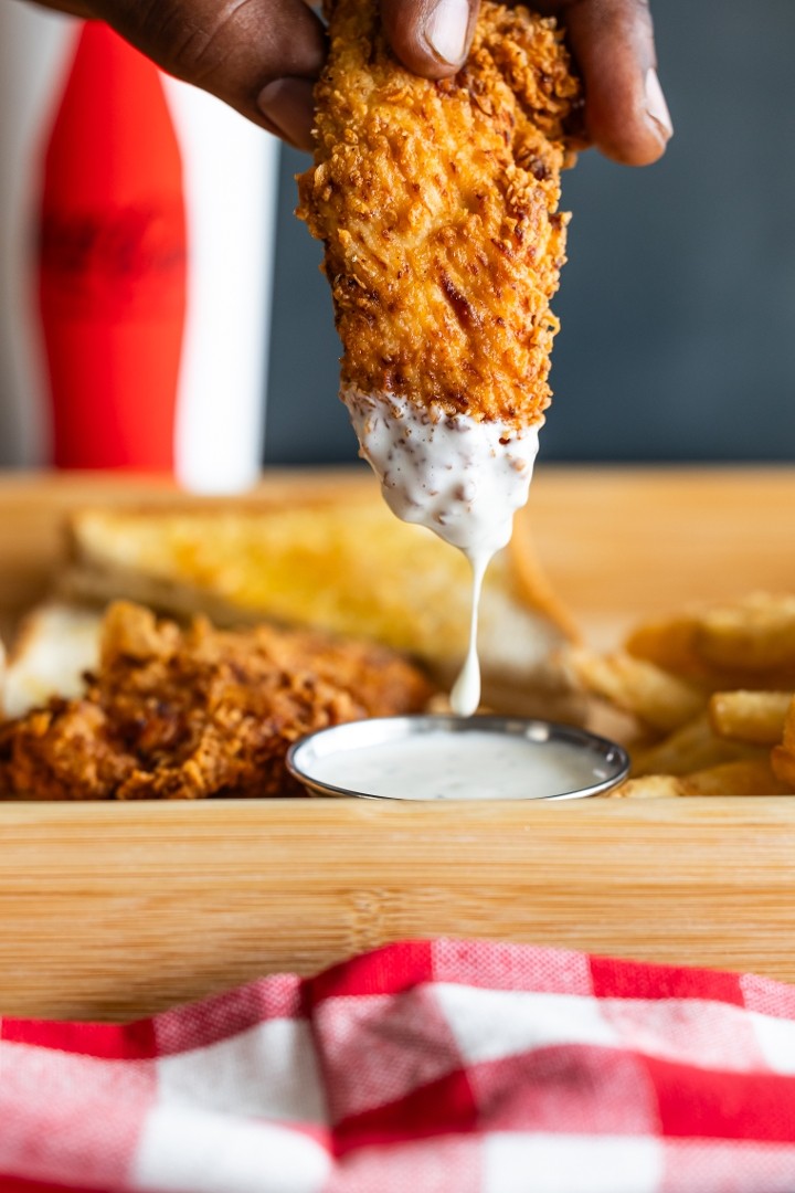 Trackside Burgers & BBQ - Handbreaded Tenders