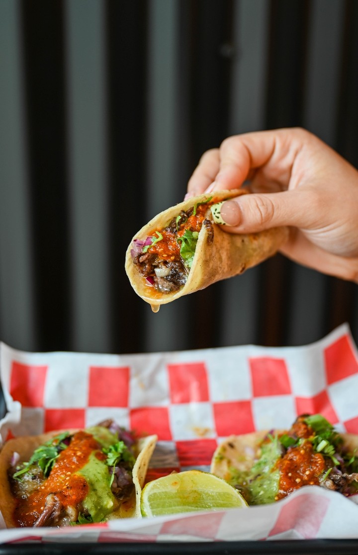 Tacos Number Juan 910 Martin Luther King Parkway - Taco Cabeza (beef cheek)