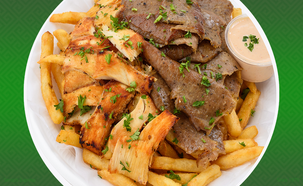 (Mid City) - #15 Combo Box (Chicken & Gyro)