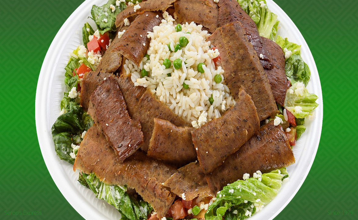 (Mid City) - #10 Gyro Rice Bowl (Lamb & Beef)
