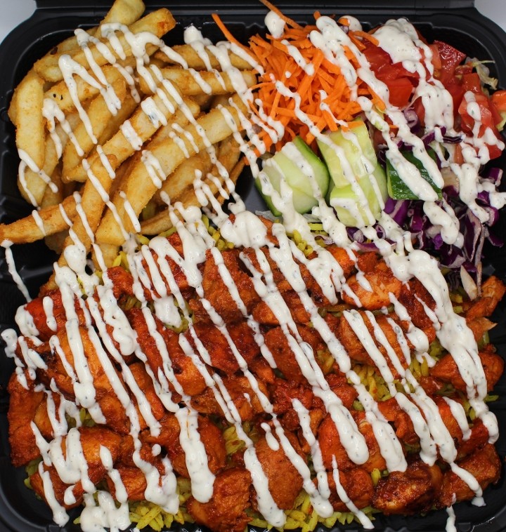 MKE Chicken & Gyro - Chicken Over Rice