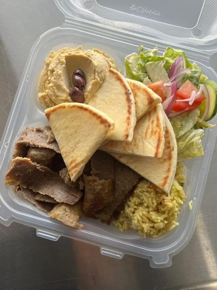 Zorbas Food Truck - Gyro Plate