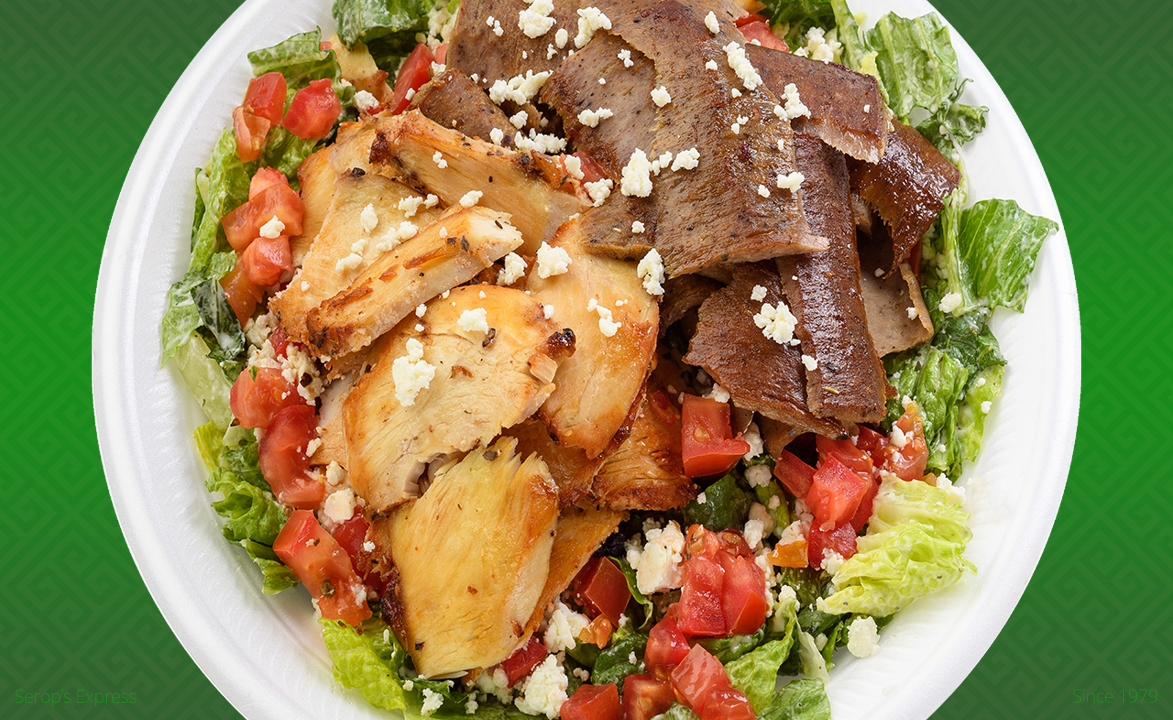 Serop's Express- Highland Road Highland @ I-10 - #7 Combo Salad ...