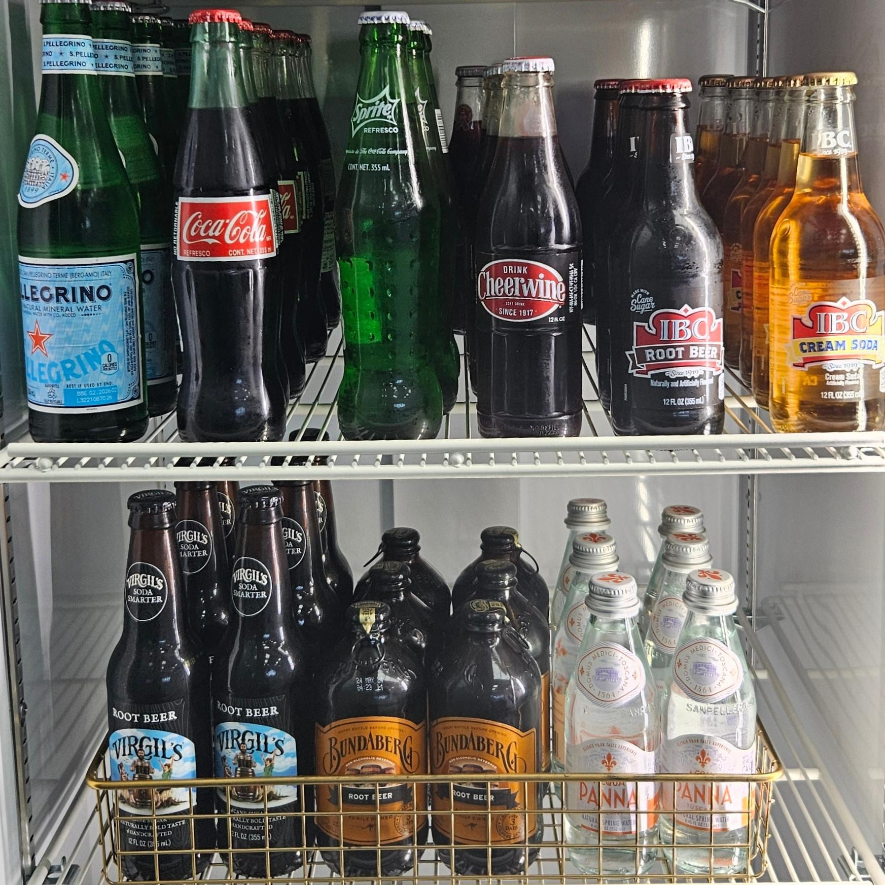 Violet's Ice Cream Boutique - Glass Bottled Drinks