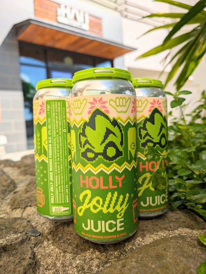 Beer Lab HI Beretania - Holly Jolly Juice, 16z 4-pack