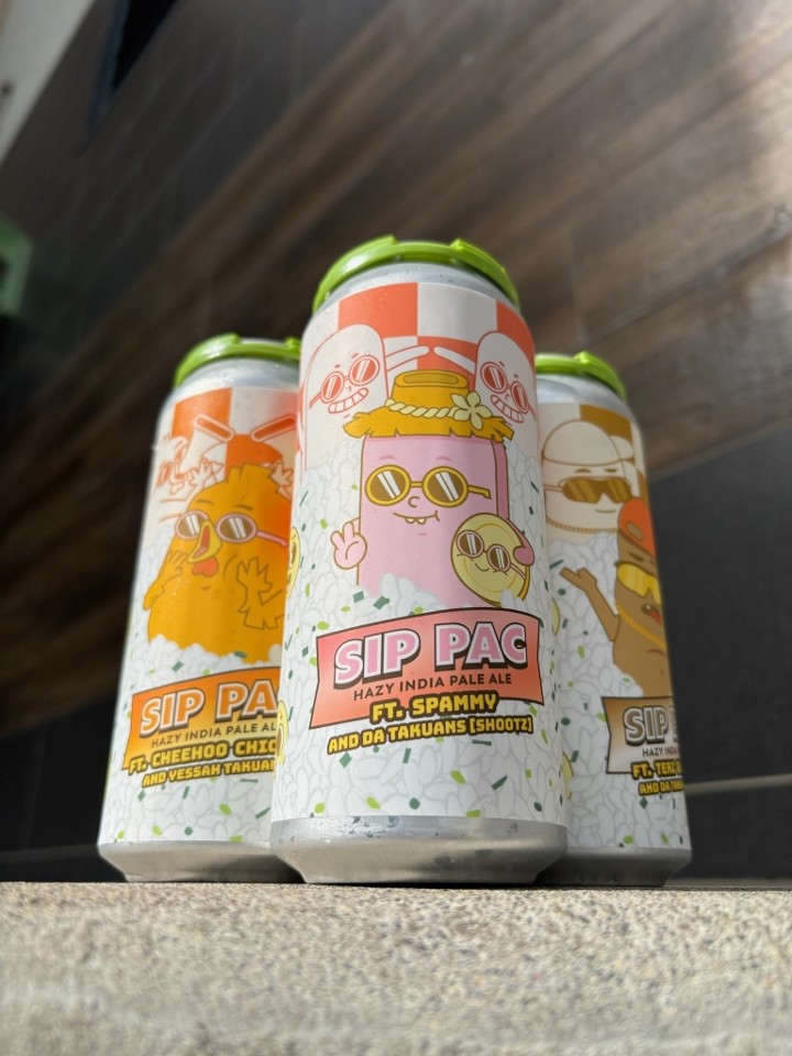 Beer Lab HI Beretania - Sip Pac, 16oz 4-pack (PICKUP Friday 1/24/25 ...