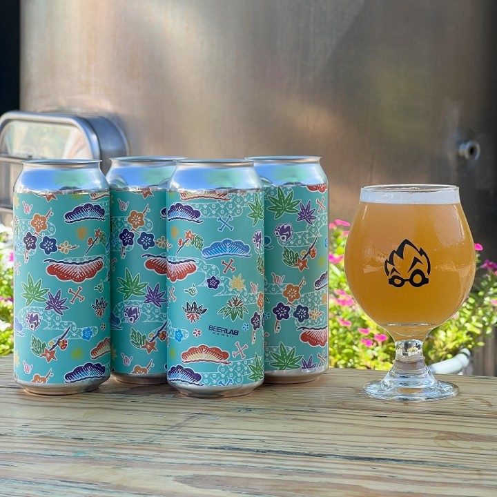 Beer Lab HI Puck's - It's Uchina Time Hazy IPA, 16oz 4-pack