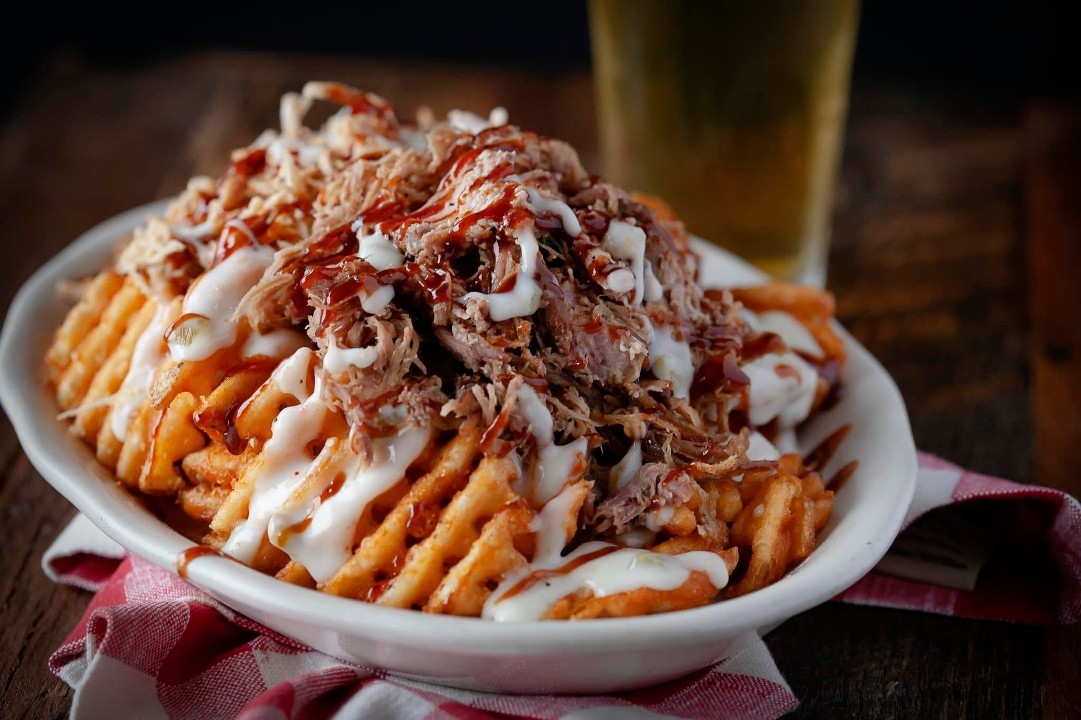 The Rebel Pig BBQ - Pulled Chicken Platter