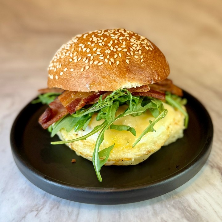 Cafe Hagen | Bellevue - Salmon Breakfast Bun