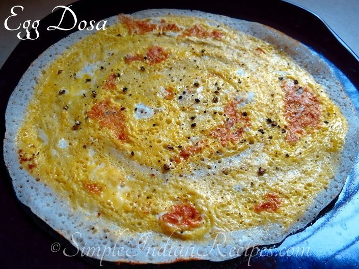 Triangles Biryani - Egg Dosa